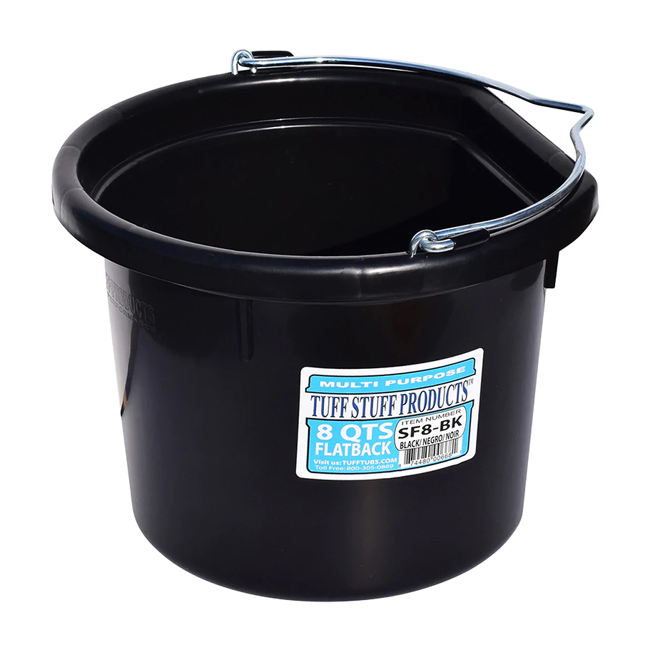 Tuff Stuff Flat Back Pails - Centurion Supply Inc.